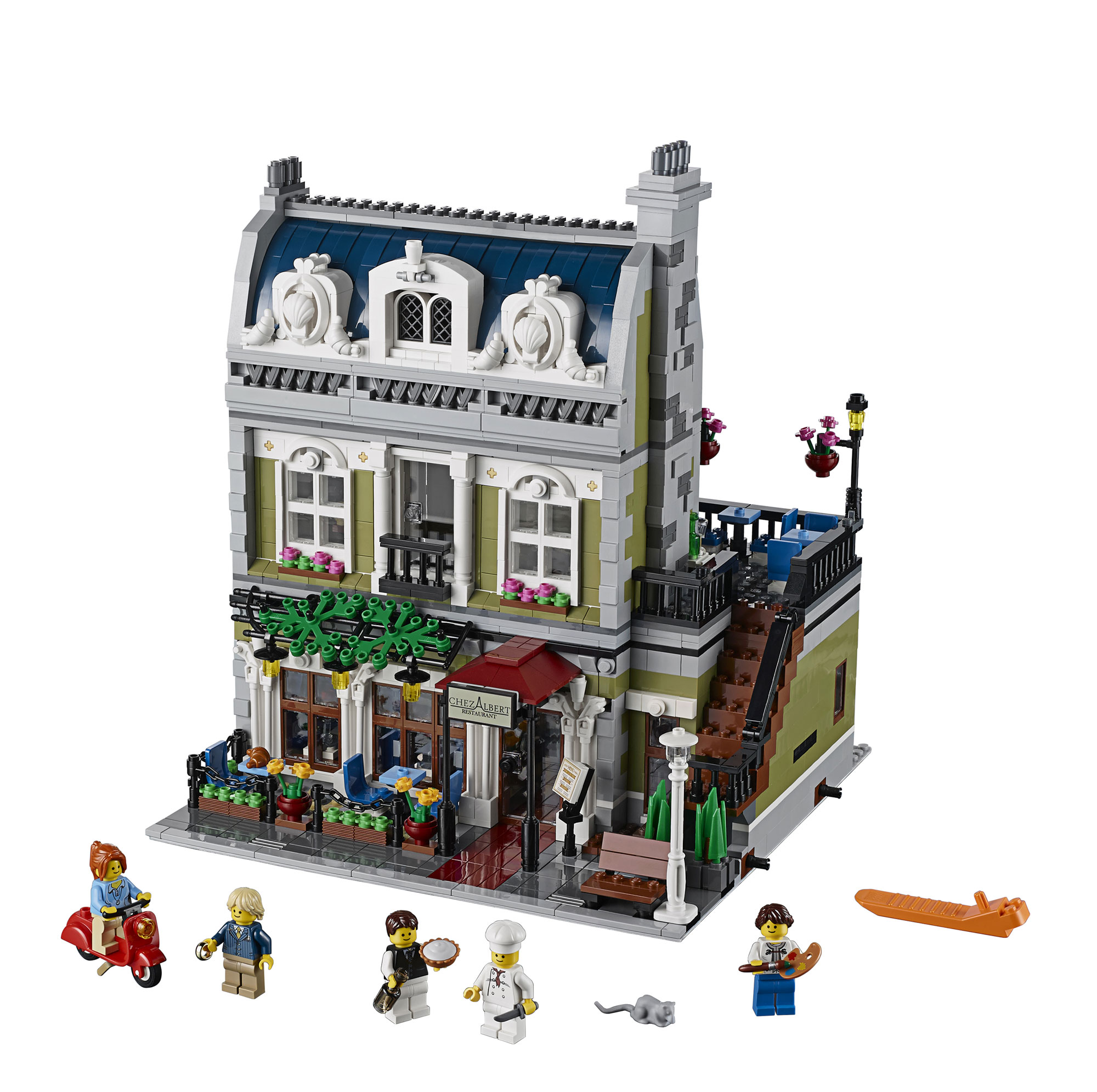 2014 LEGO Parisian Restaurant 10243 Modular Building Photo Preview