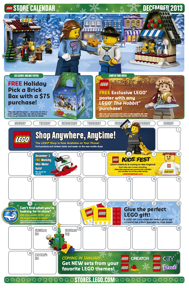 Lego Store Event Calendar - Micky Susanne Lego Store Event Calendar - Micky Susanne