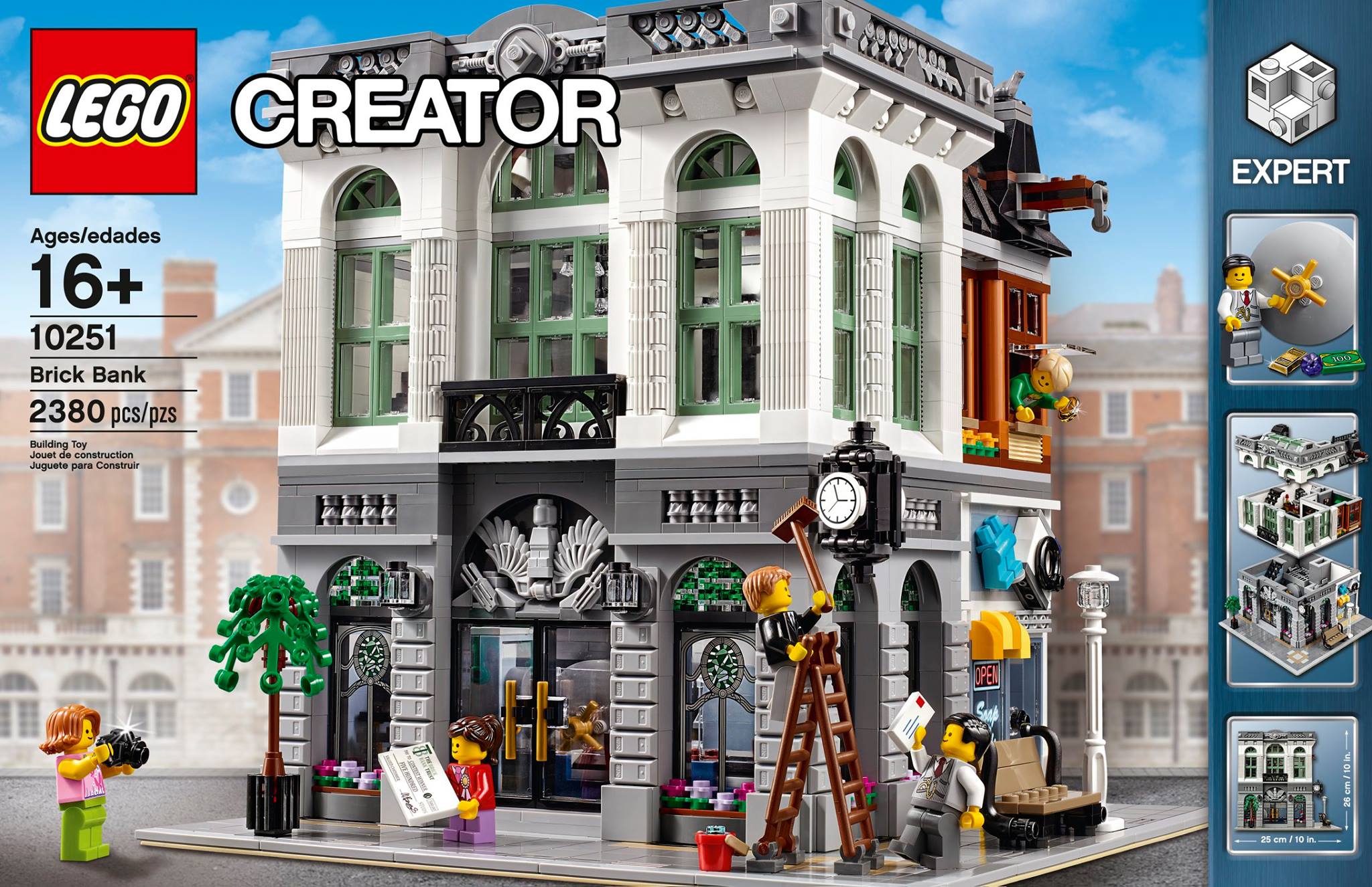 LEGO Brick Bank 10251 Modular Building Up For Order Bricks And Bloks